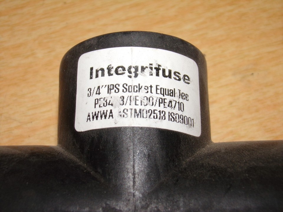 NEW Integrifuse 3/4" IPS Socket Equal Tee *FREE SHIPPING* | eBay