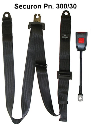 NEW Securon Seat Belt 300/30 Static Adjustable Lap & Diagonal Belt x1 ...