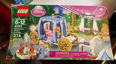 New Lego Disney Princess 41053 Cinderella's Dream Carriage Horse ...