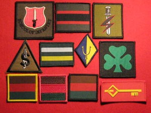 BRITISH ARMY CURRENT SET OF 11 TRF BADGES BRAND NEW INCLUDING SPECIAL ...