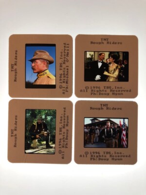 Rough Riders Sam Elliott Tom Berenger Cast Lot of 12 Original 35mm ...