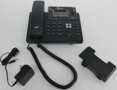 YEALINK SIP-T40P HD Voice IP POE Phone w/ Base & Handset | eBay