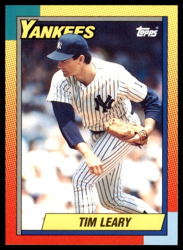 1990 Topps Traded Tim Leary Baseball Cards #58T | eBay