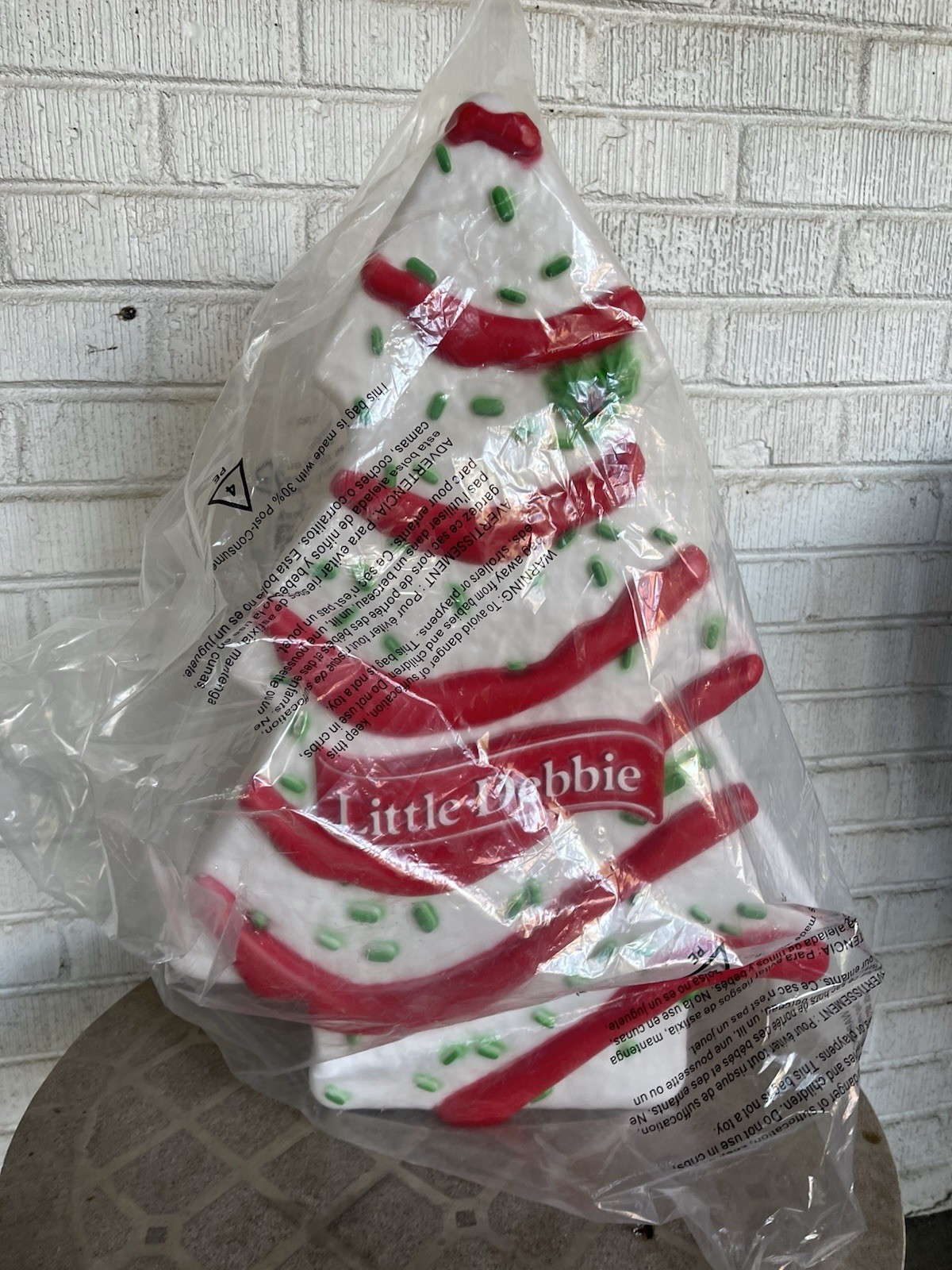 Little Debbie Christmas Tree Cake Blow Mold LED Lighting IN HAND RARE! | eBay