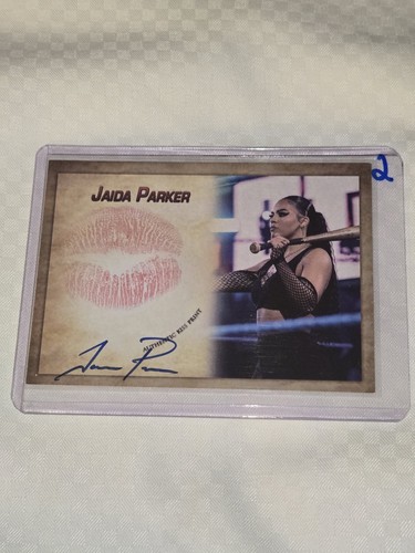 Jaida Parker Signed Kiss Card Wrestler WWE NXT Collectors Expo #2 | eBay