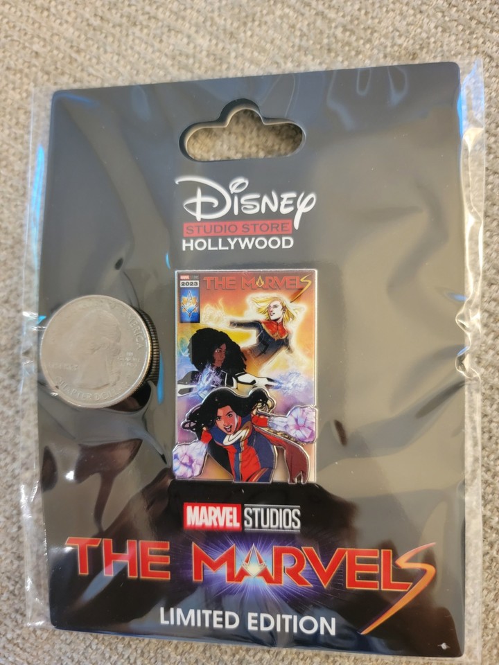 D23 2024 The Marvel's Pin, Captain/Ms Marvel, Disney/Marvel Pin, LE 300 ...