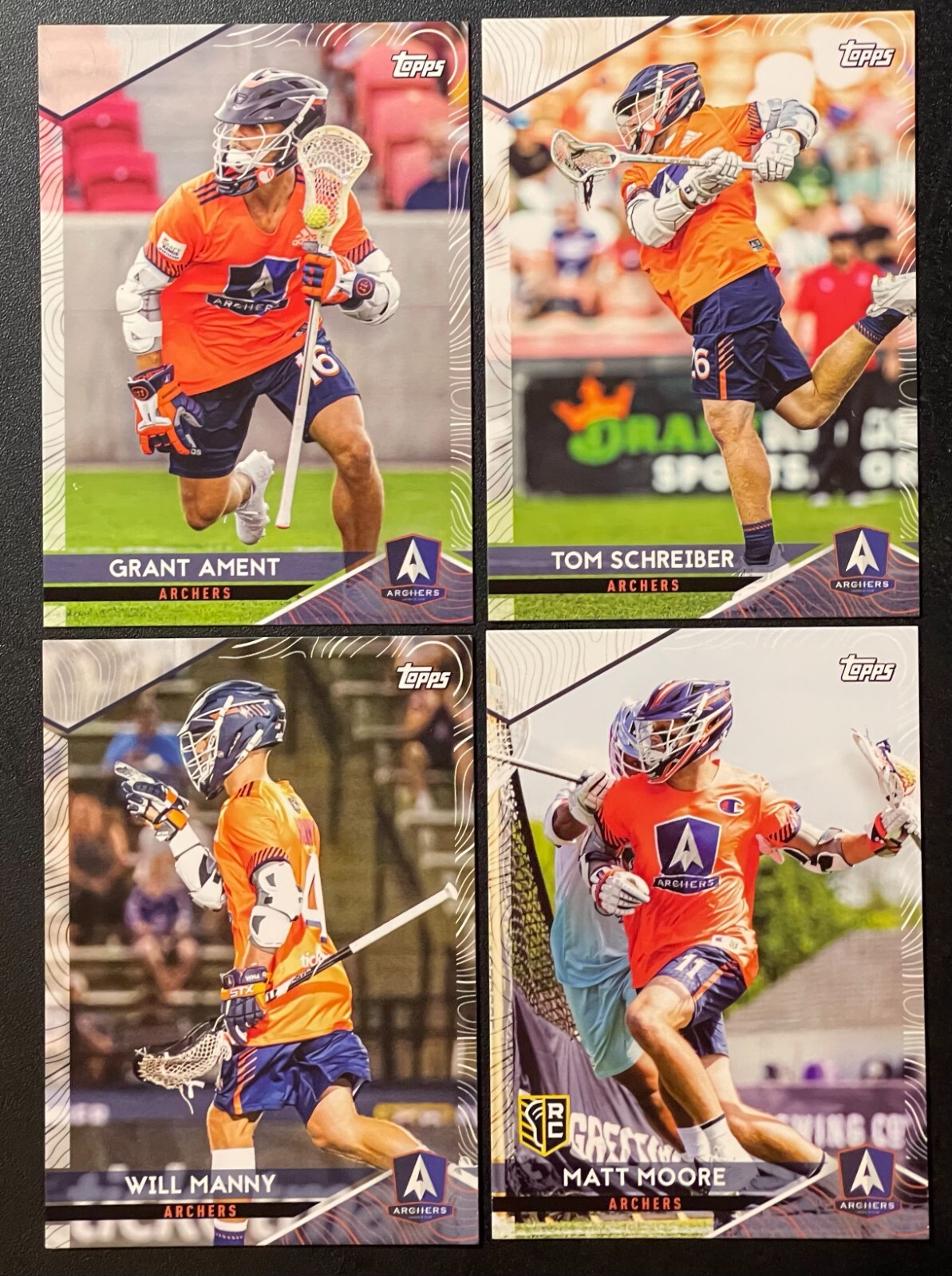 2022 Topps PLL Lacrosse Archers Team Set (25 Cards) | eBay