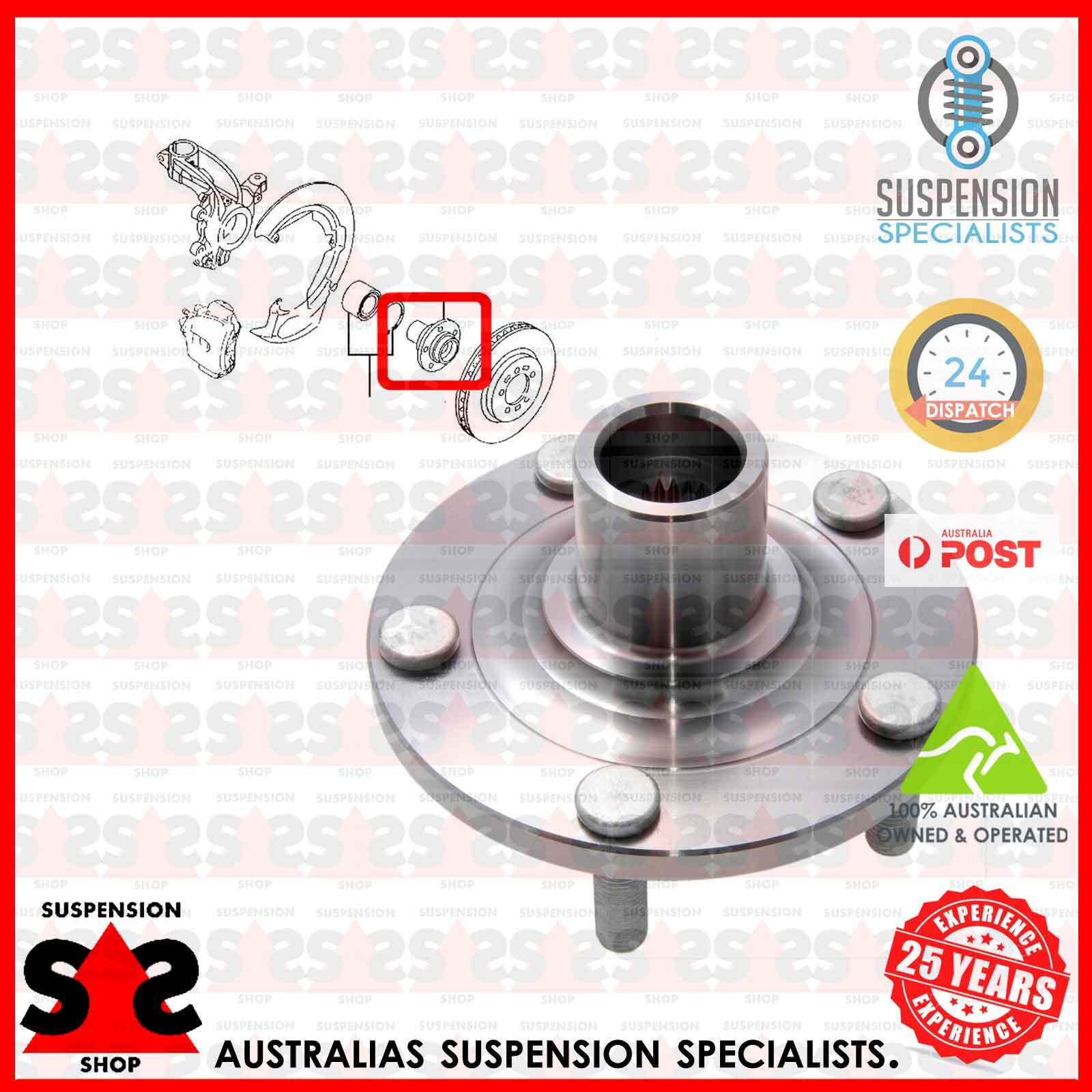 Front Axle Wheel Hub Suit MAZDA 3 (Bl) 2.3 MPS Turbo (BL14) 3 (BL) | eBay