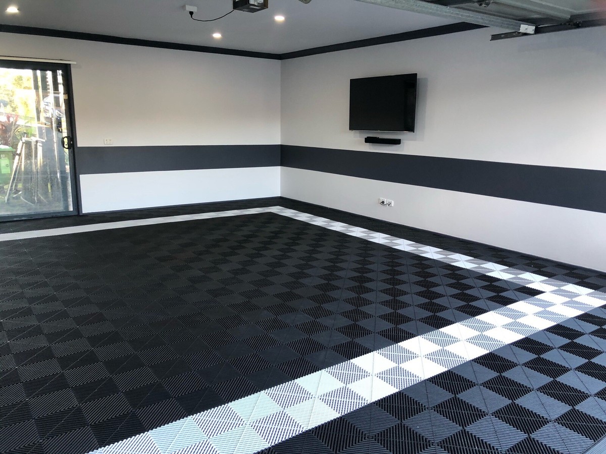Garage Floor Tile Designs Garage Floor Tiles: The Ultimate Garage