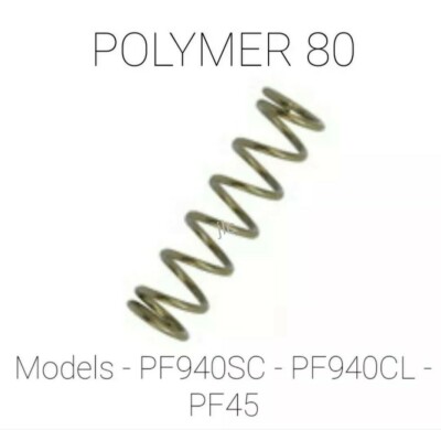 PF Models PF940SC - PF940CL - PF45 Slide Lock Spring & Glock OEM Gen 5 ...