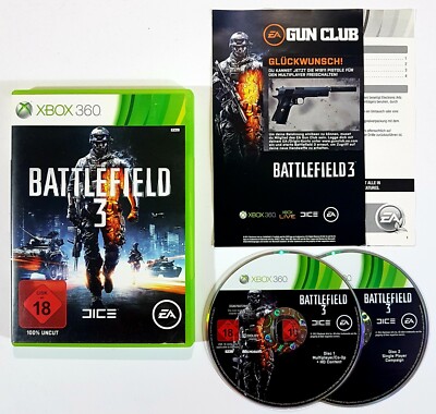 Microsoft Xbox 360 Game Battlefield 3 Dt. Pal Boxed Frostbite 2 EA ...