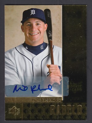 Mike Rabelo 2007 SP Rookie Edition Autograph Card #131 Tigers | eBay