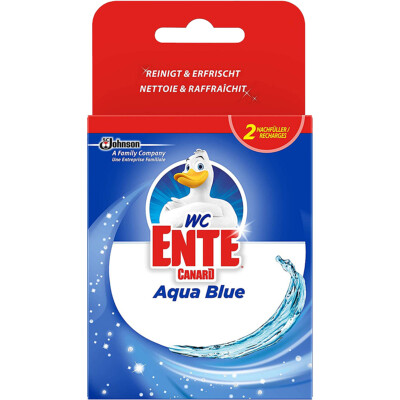 Wc Duck Aqua Blue 4in1 Refill Pack Marine Scent Diffuser (2x 40g ...
