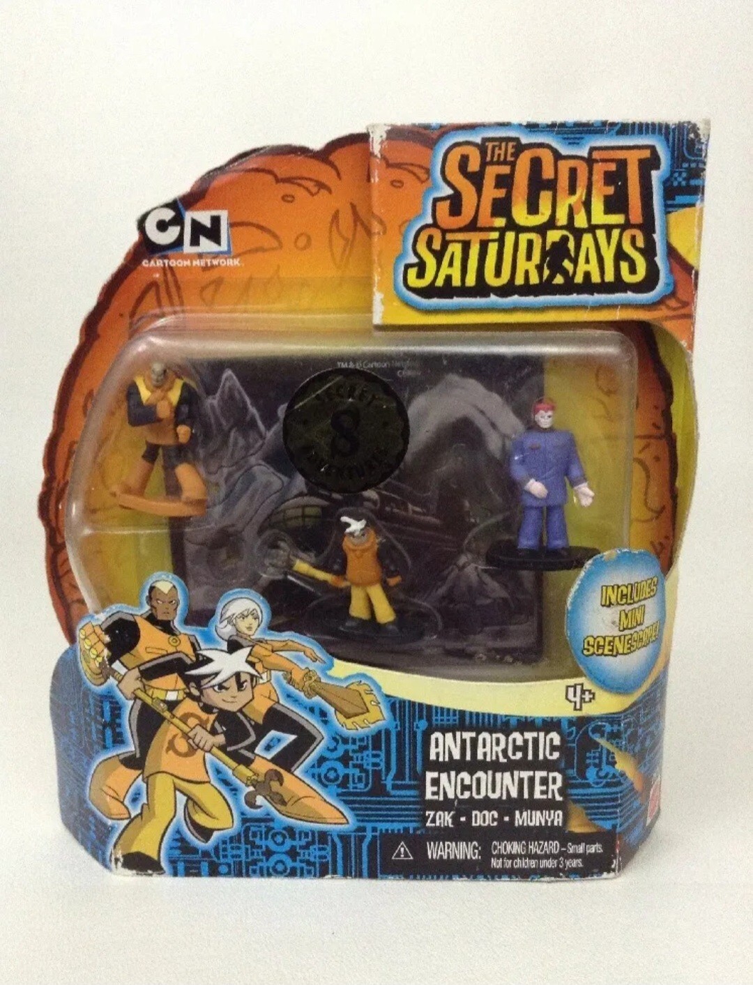 The Secret Saturdays Cartoon Network Antarctic Encounter Zak Doc Munya ...