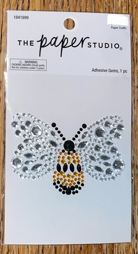 La Petites The Paper Studio Bumble Bee 🐝 1 Pc Adhesive Gems Gemstone 3D ...