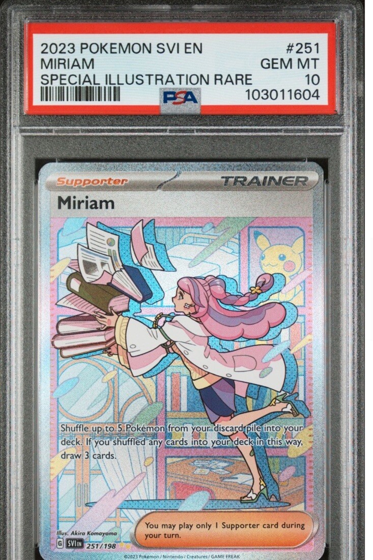 Miriam 2023 Scarlet & Violet #251/198 Special Illustration Rare Price ...