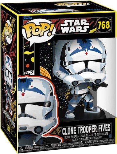 Star Wars Merchandising: Funko Pop! - Clone Wars Trooper Fives (Retro ...