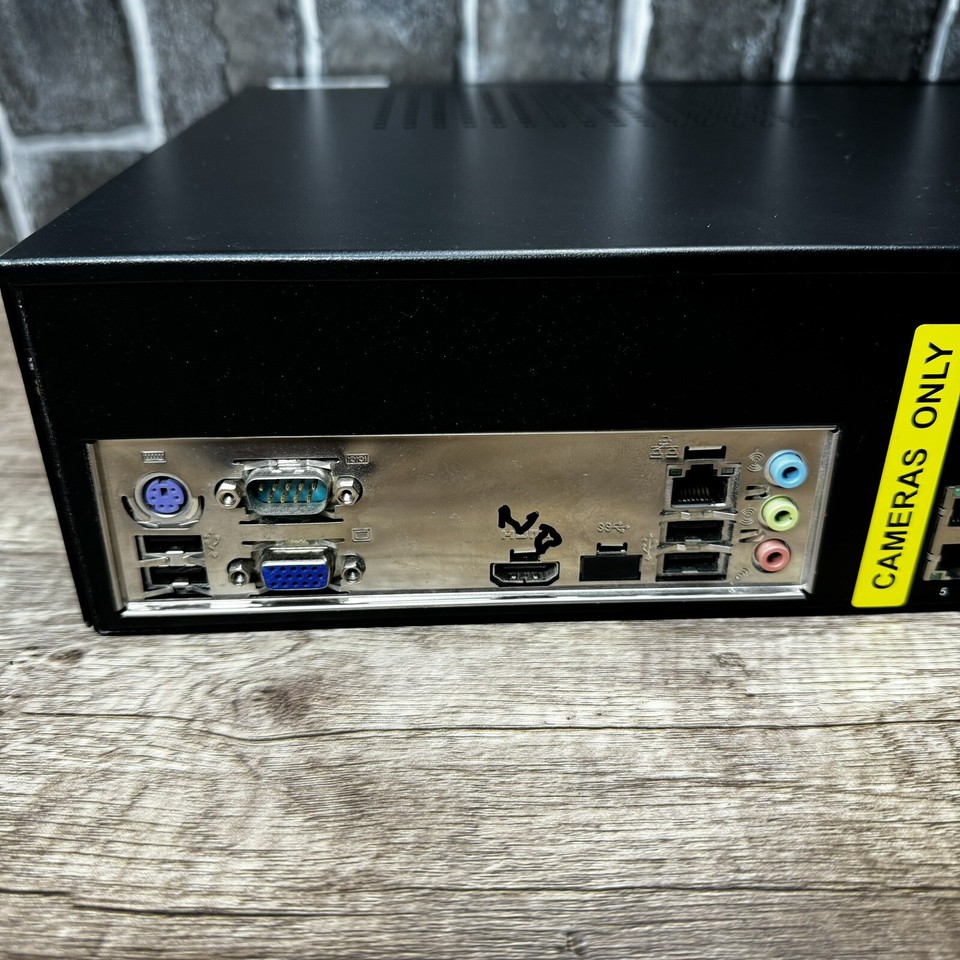 Tyco exacqVision PE08-02T-LC UNA Desktop Video Surveillance Recorder 8 ...