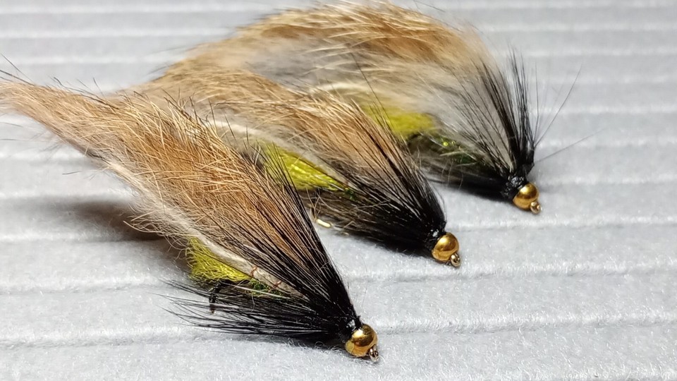 Job Lot of 3 Grey Rabbit Fly Fishing Wet Trout Flies | eBay UK