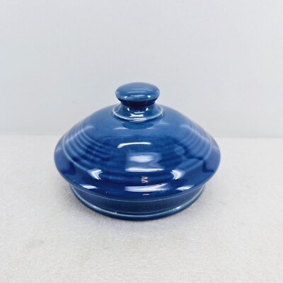 fiestaware FIESTA WARE SMALL CANISTER LID lapis blue NEW no body | eBay