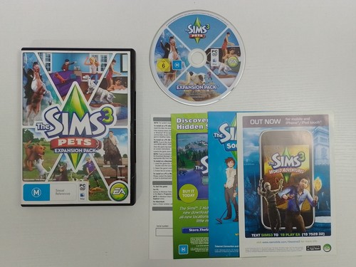 THE SIMS 3 PETS EXPANSION PACK PC & Mac Compatible Computer CD-ROM LIKE ...