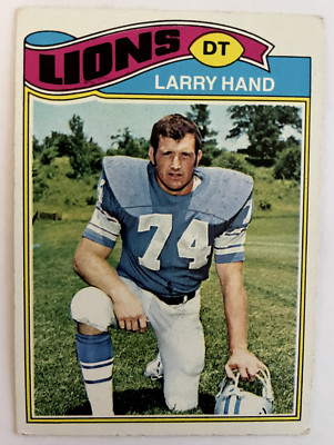 1977 Topps Football #264 Larry Hand - Detroit Lions | eBay
