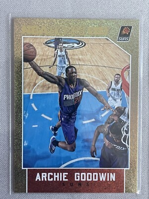 2015-16 Panini NBA Hoops Gold Parallel Archie Goodwin Phoenix Suns No ...