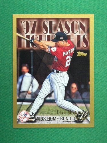 1998 Topps Baseball 97 Season Highlights #269 Tino Martinez | eBay