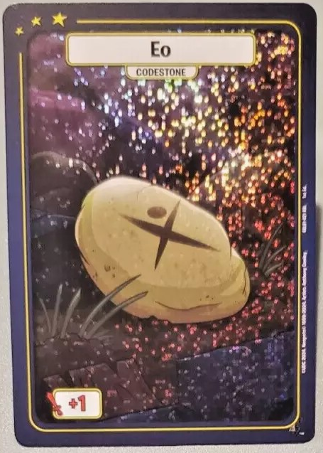 Neopets Battledome TCG - Eo Codestone - OBL Season 1 Promo #21 Foil ...