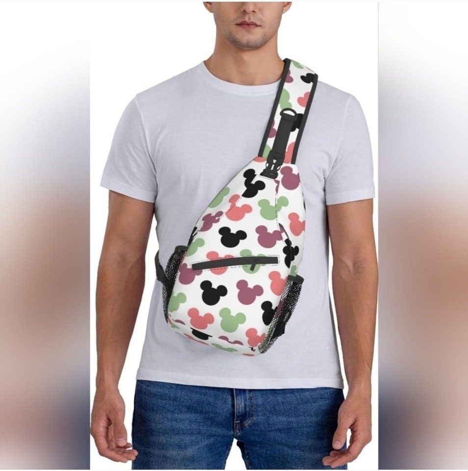 Disney Mickey Mouse Disney Sling Bag Crossbody Vacation bag | eBay