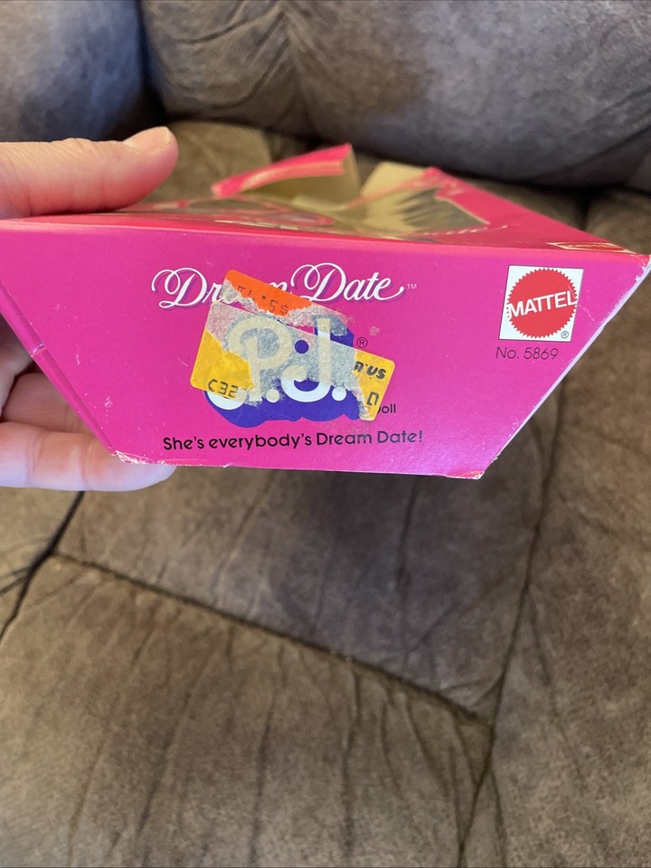 Vintage Barbie: 1982 DREAM DATE DOLL #5869 Box Only | eBay