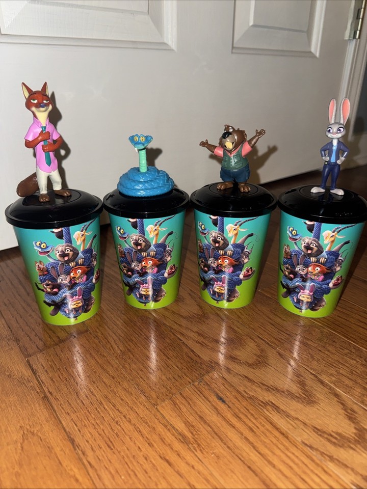ZOOTOPIA 2-PRESALE!!!-4 SPECIALTY CUPS WITH EACH TOPPER-SHIPS NOW ...