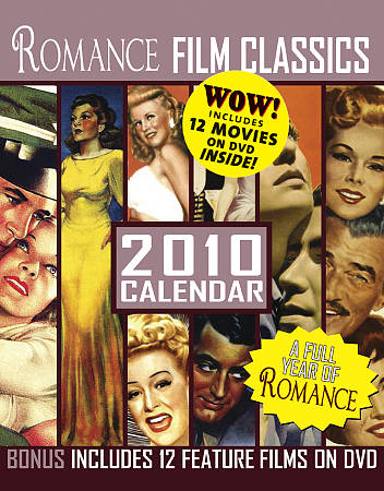 Romance Film Classics 2010 Calendar (DVD, 2010, 4-Disc Set) for sale ...