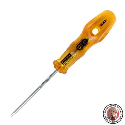 NEW Vessel Torx Power Grip Torx Screwdriver Anti-Fiddling Torx T15H×80 ...