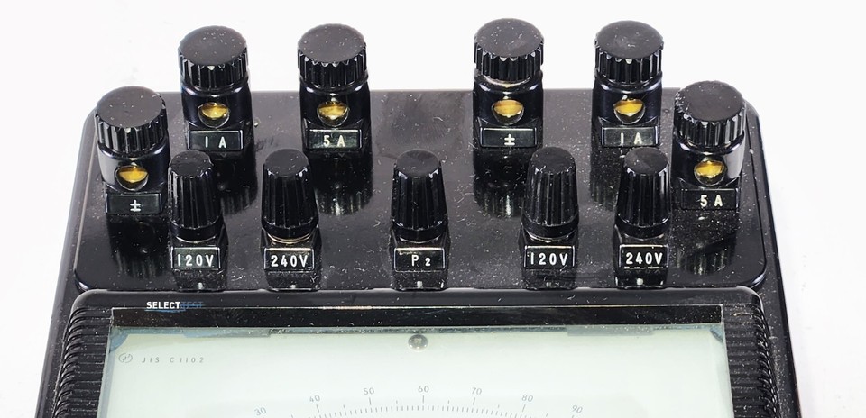 YOKOGAWA (YEW) 2042 (1973) PORTABLE POLYPHASE WATTMETER ***LOOK*** (REF ...