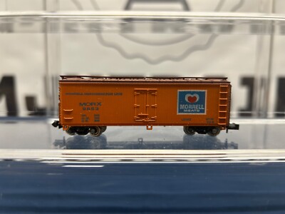 Con-Cor N Morrell Meats #9852 40 Wood Reefer Car NO CASE (T) | eBay