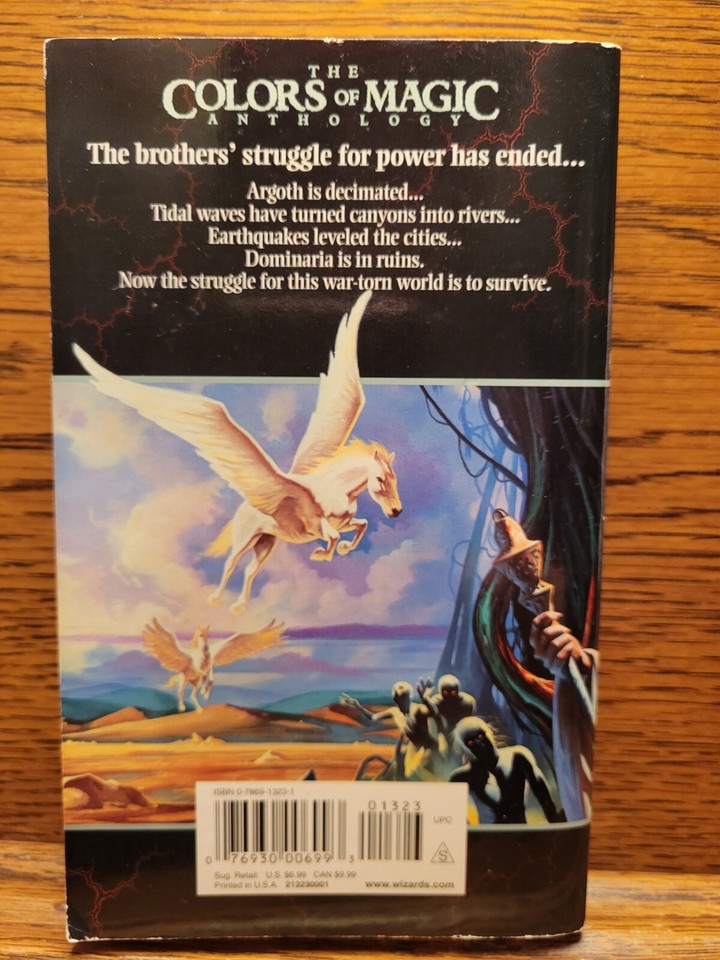 Magic The Gathering The Colors of Magic Anthology Jeff Grubb Jess Lebow ...