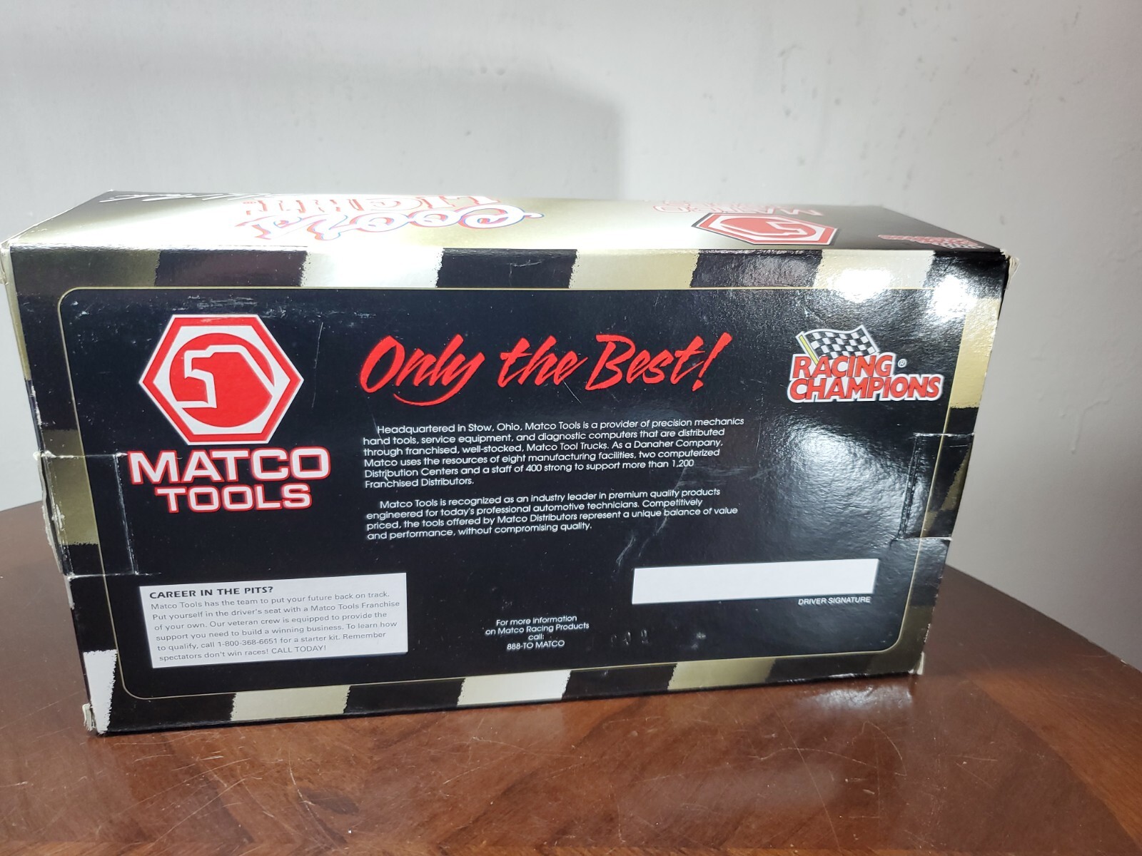 Racing Champions MATCO TOOLS 1:24 Coors Light Sterling Marlin Gold ...