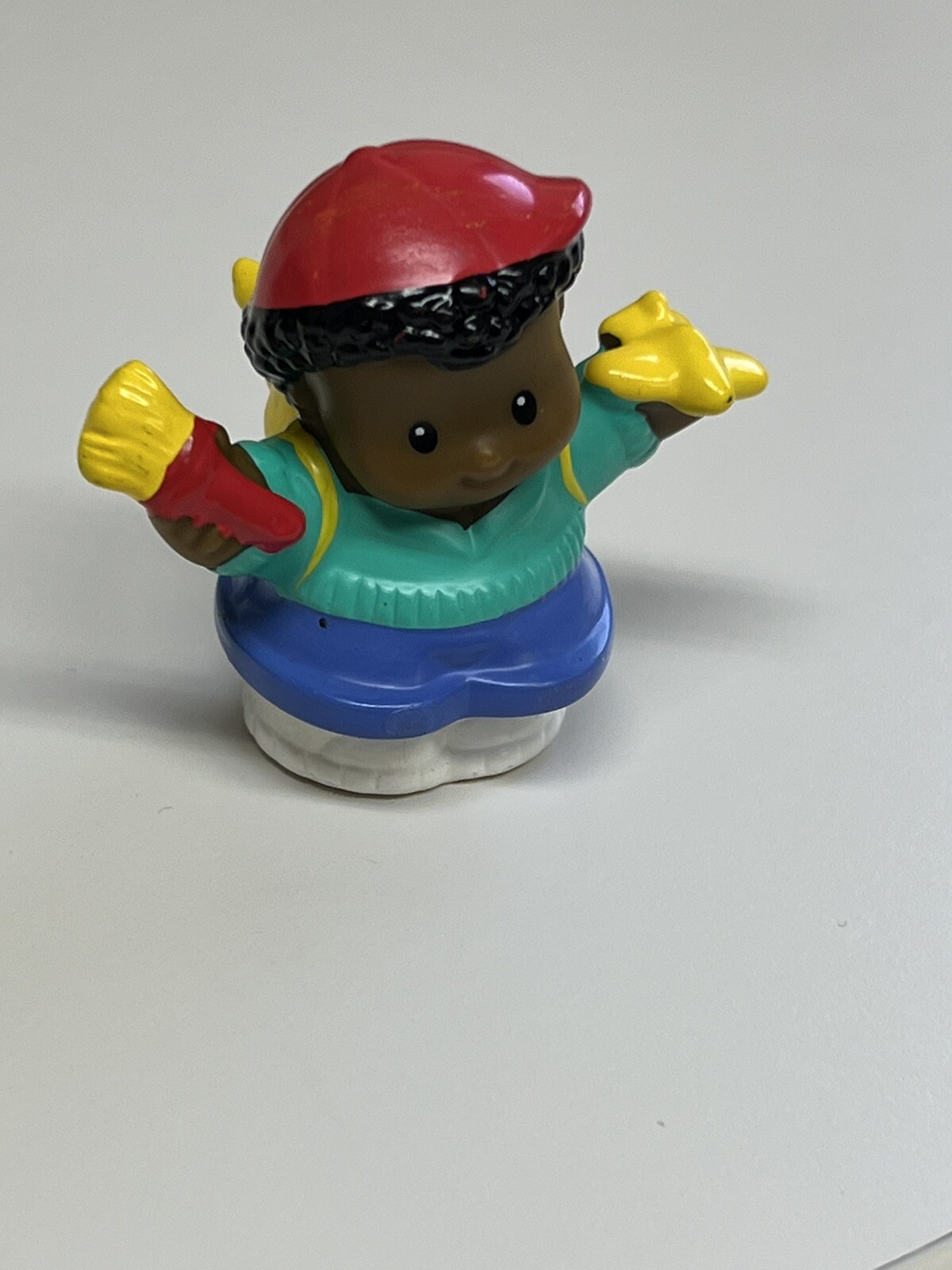 2005 Fisher Price Little People Michael - Boy With Plane And Paint ...