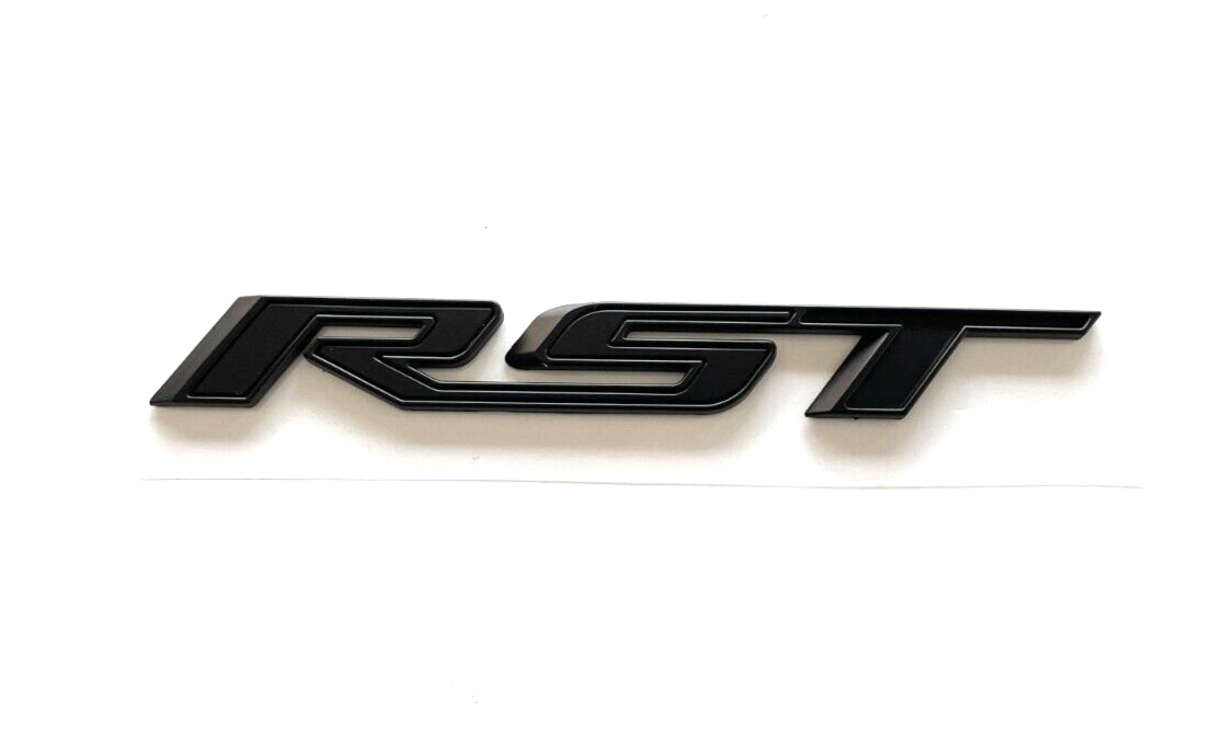 2019-2023 Chevrolet Silverado 1500 Matte Black Emblem Badge Nameplate ...