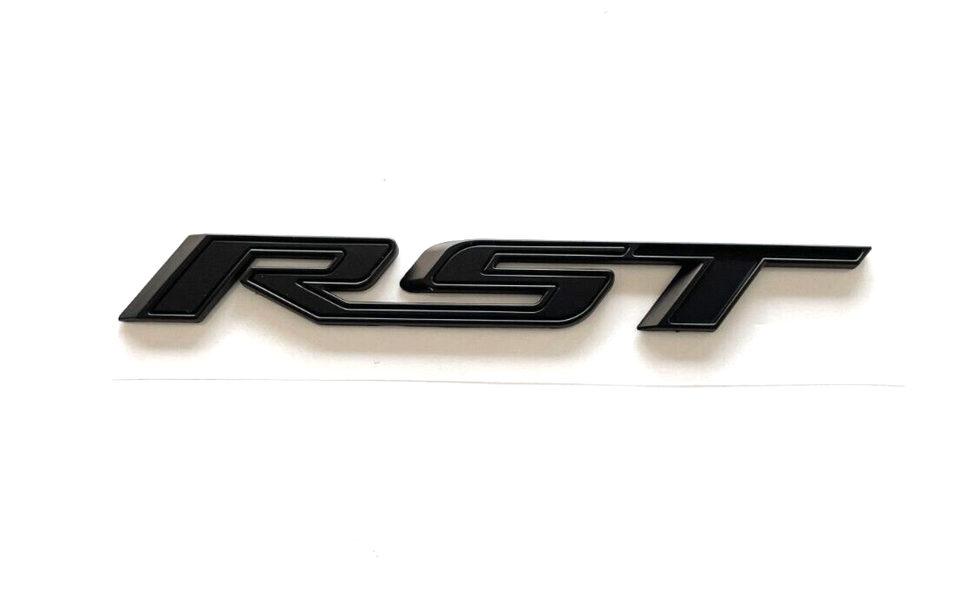 2019-2023 Chevrolet Silverado 1500 Matte Black Emblem Badge Nameplate ...