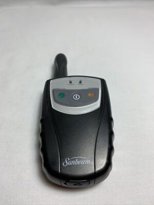 SUNBEAM RECHARGEABLE REMOTE TRAINER STATIC WATERPROOF TECH REMOTE ...