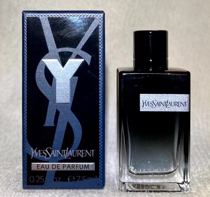 Yves Saint Laurent YSL Y Eau de Parfum EDP MINI Splash Dabber .25oz 7 ...