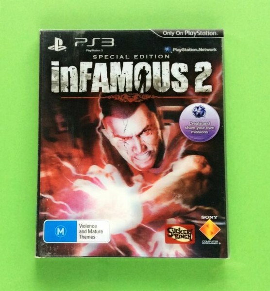 Infamous 2 Special Edition - Sony Ps3 PlayStation 3 Game PAL for sale ...
