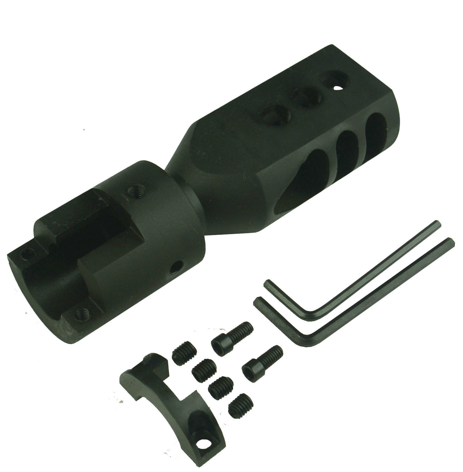 DB TAC INC Bolt on Tanker Style Muzzle Brake Triangular Baffles for K98 ...