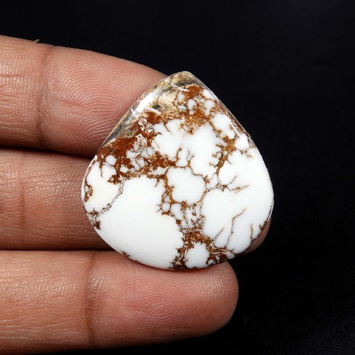 Brown Wild Horse Jasper Magnesite Heart Cabochon Natural Gemstone 35 ...
