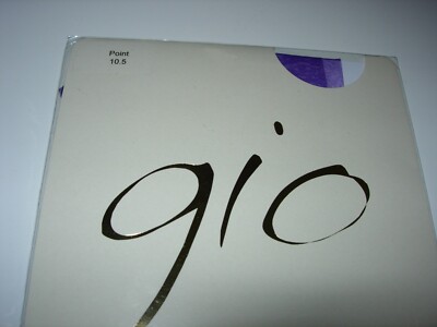 Gio Fully Fashioned Nylon Stockings (Point Heel; Purple; 10.5"; Limited ...