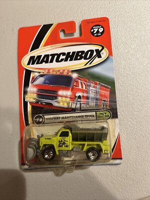 Matchbox Snow Explorer Highway Maintenance Truck #79 | eBay