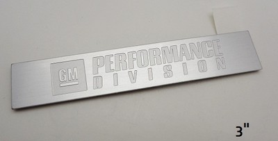 Gm Performance Division Badge Camaro