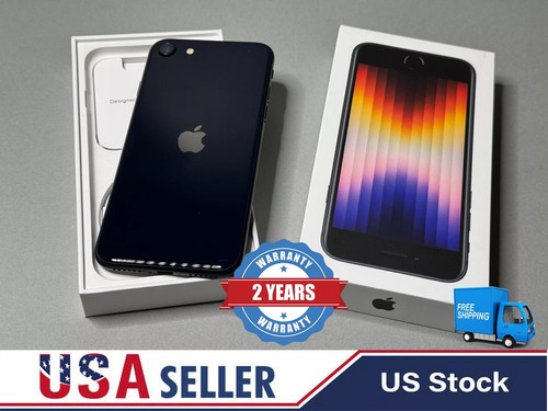 【NEW】Apple iPhone SE 3rd Gen 256/128/64GB FACTORY Unlocked All Carriers ...